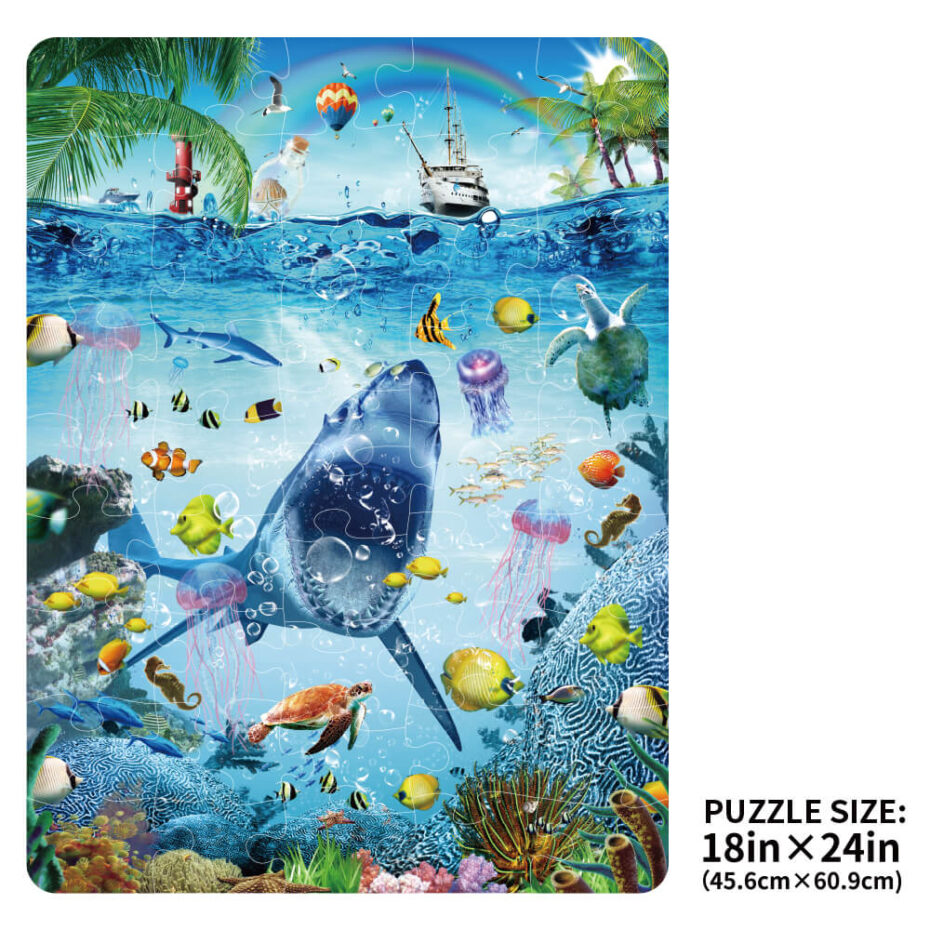 Ocean Life Puzzle | Далайн гүн дэх амьдрал пазл